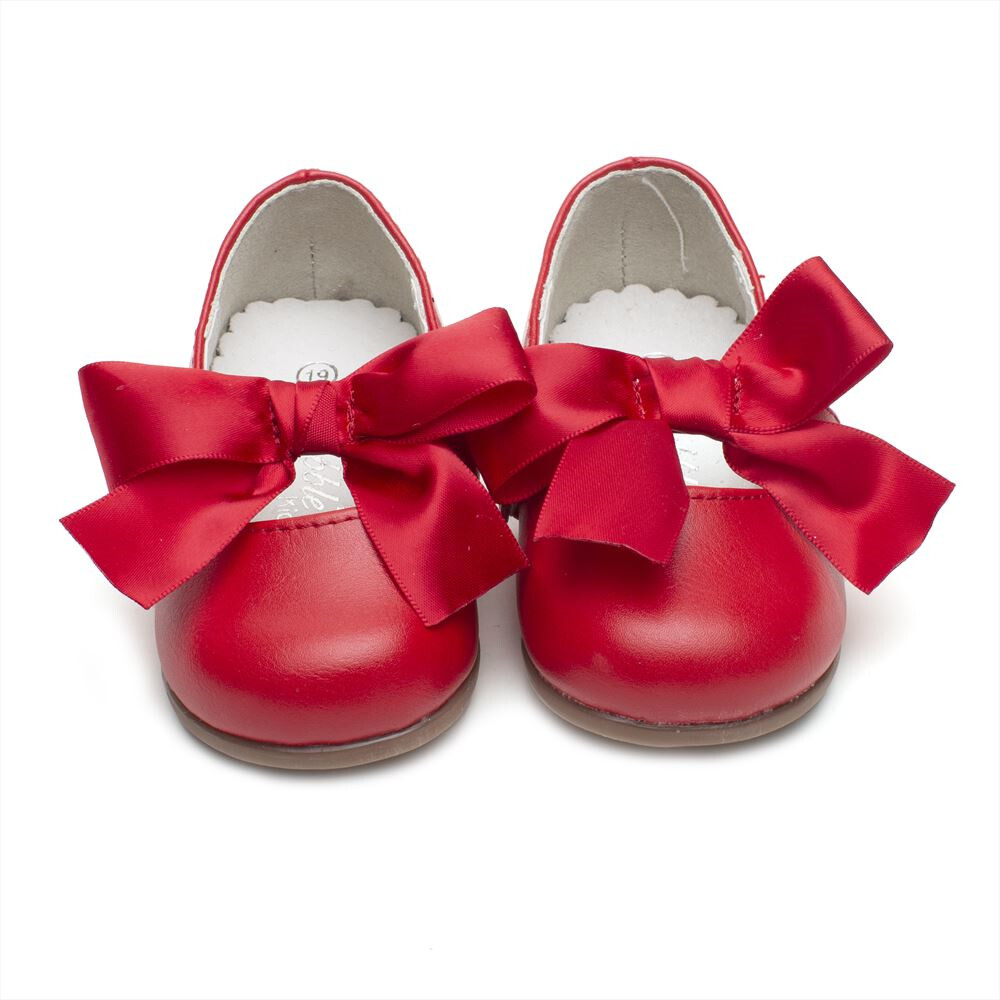 Comprar Merceditas Niña Rojas Ceremonias Modelo Lazada baratos